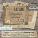 Safari Party Invitation INSTANT DOWNLOAD Partially