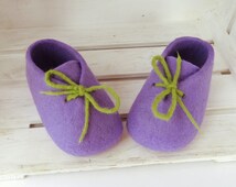 Popular items for felt baby shoes on Etsy