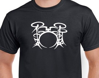 Unique drums t shirt related items | Etsy