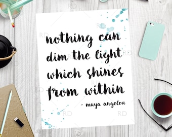 Nothing can dim | Etsy