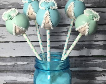 12 Giraffe Cake Pops Zoo Safari Noahs Ark by SparklingSweetsShop