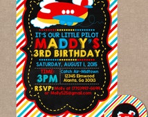 Unique pilot invitation related items | Etsy