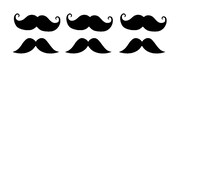 Popular items for mustache vinyl decal on Etsy