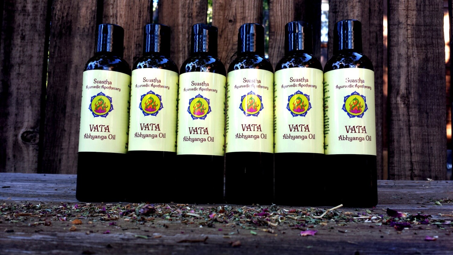 Vata Massage Oil Ayurvedic Formula 100% Organic