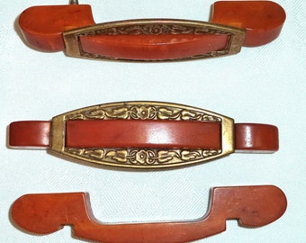 Bakelite drawer pulls | Etsy