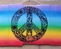 Popular items for rainbow signs on Etsy