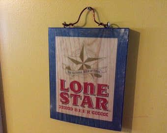 Texas beer sign | Etsy