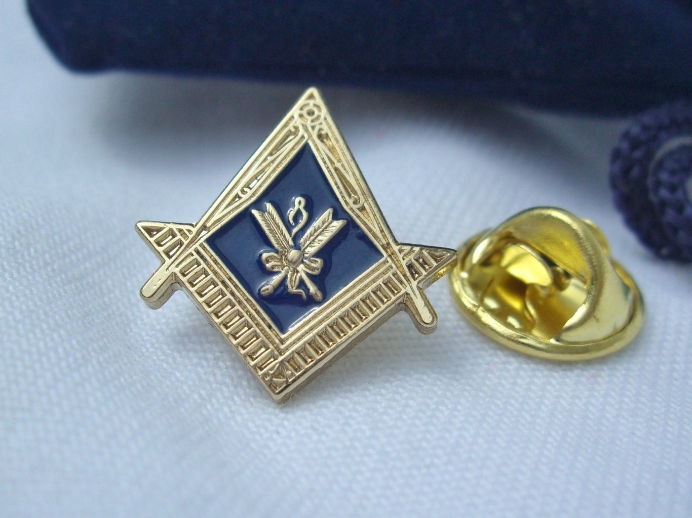 Masonic Freemason Freemasonry Lodge Officer Secretary Crossed