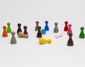 Custom board game pieces wood chip and 3D by boardgamemodder