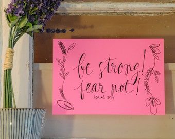 Fear Not Scripture Printable