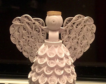 Quilled angel | Etsy