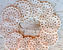 Popular items for vintage doilies on Etsy