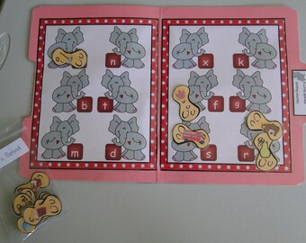 Cloudy Compounds File Folder Game Literacy Center Game ELA