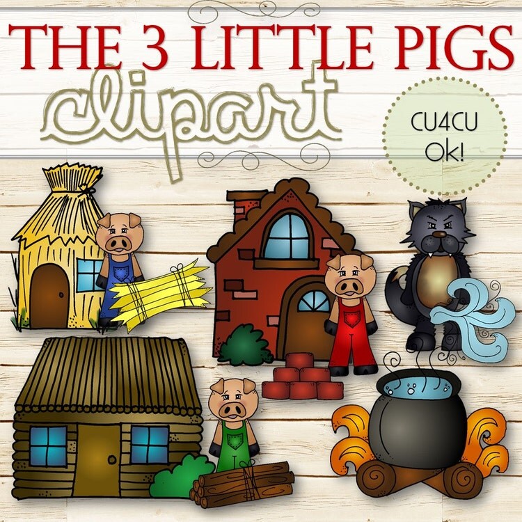 The Three Little Pigs Cu and Cu4cu OK INSTANT by TimeSavors