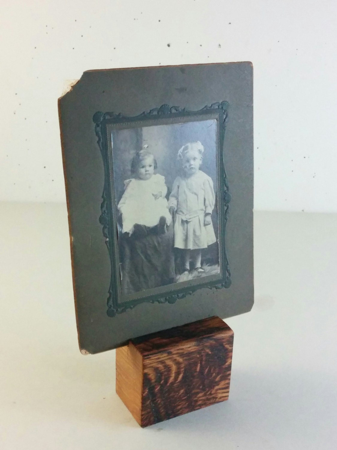 Reclaimed Oak Wood Picture/Document Holder Display from ...