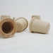 Wooden thimble set of 6 Unfinished DIY by CraftSupplyHouse on Etsy