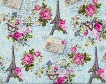 Popular items for paris fabric on Etsy