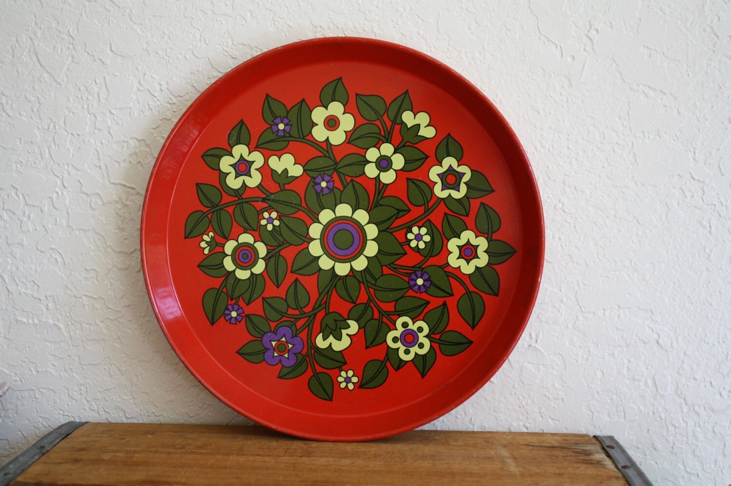 Vintage Christmas-Pat Albeck Tray-Vintage Serving Tray-Mod Cocktail ...