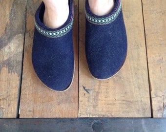 Tutorial Felt wool clogs pattern instant download pdf and