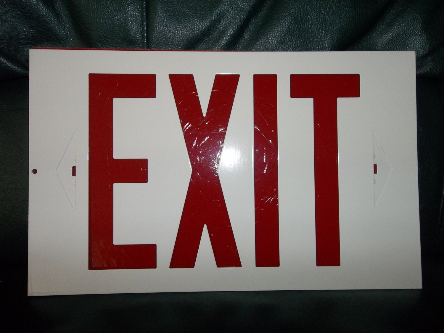 Vintage EXIT Sign...New Old Stock...12 by
