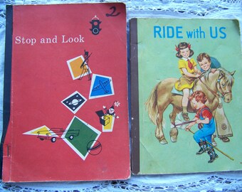 1960s school reader | Etsy