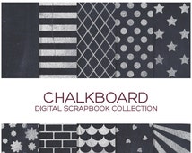 Unique chalkboard digital related items | Etsy