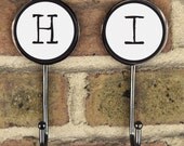 Unique letter hooks related items | Etsy