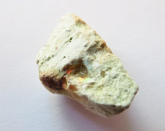 Lot of 4 Natural Green Blue Peruvian Opal Free Form Tumbled