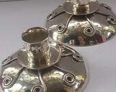 Brass candlesticks | Etsy