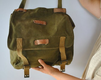 Vintage military bag | Etsy