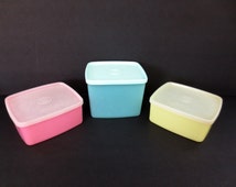 Popular items for pink tupperware on Etsy