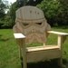SKULL CHAIR PATTERN plans onlyadirondack chair yard by MandWs