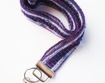 Hand Woven Sparkling Lanyard/Key Chain Great for your keys, Badge/ID Holder