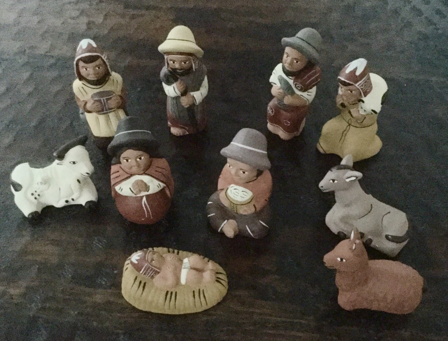 Peruvian Folk Art Nativity