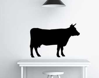 Cow decal | Etsy