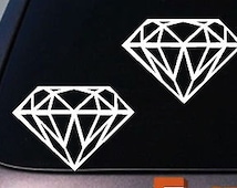 Popular items for diamond vinyl decal on Etsy