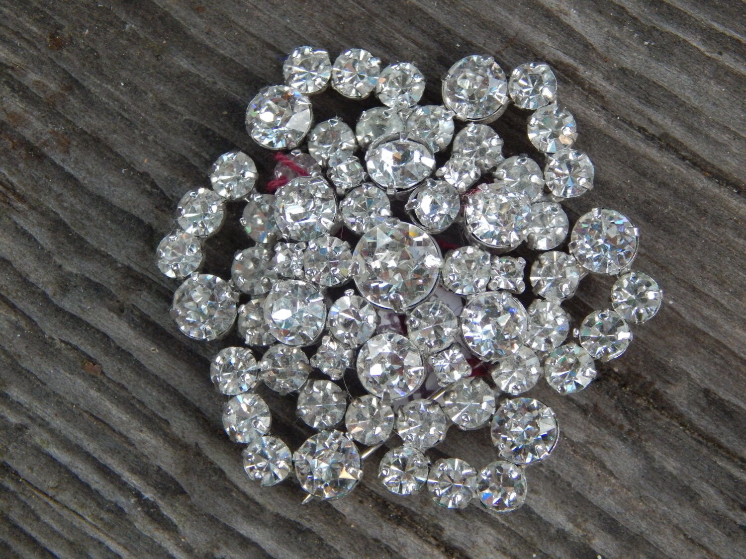 Sterling Silver and Clear Crystal Jay Flex Brooch! – Haute Juice