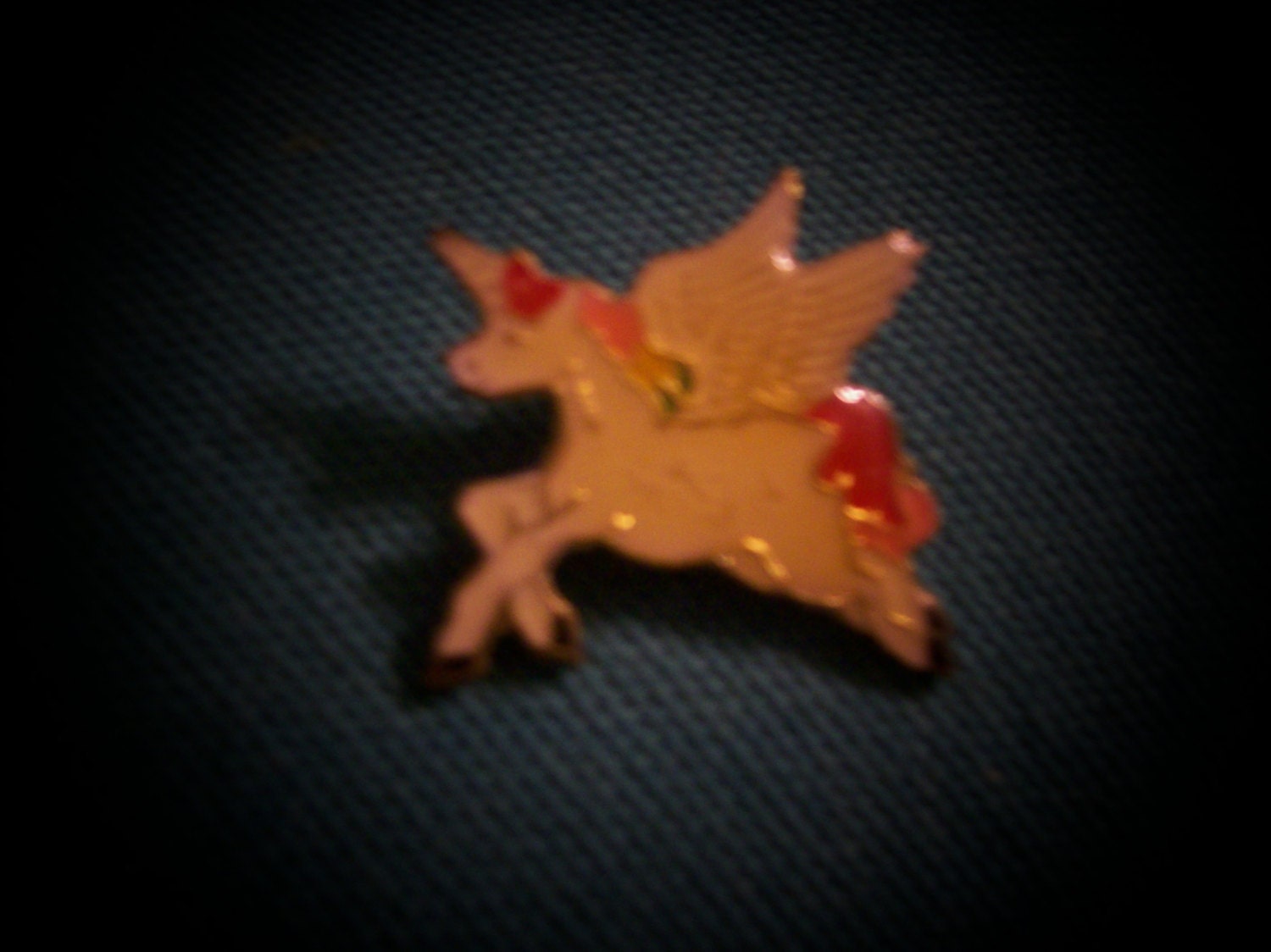 Vintage Winged Unicorn / Horned Pegasus / Alicorn / Unipeg / Pegacorn ...