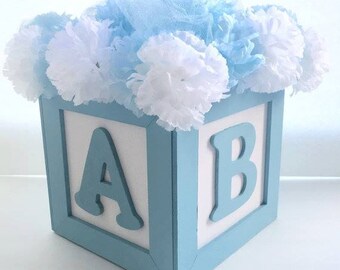 Wooden letter blocks | Etsy