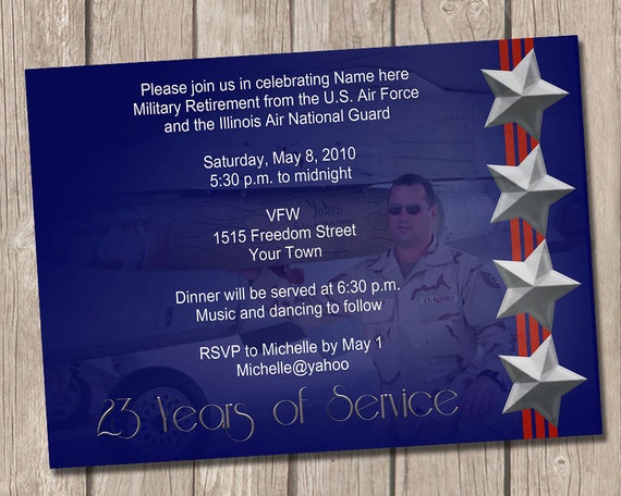 Military Retirement Party