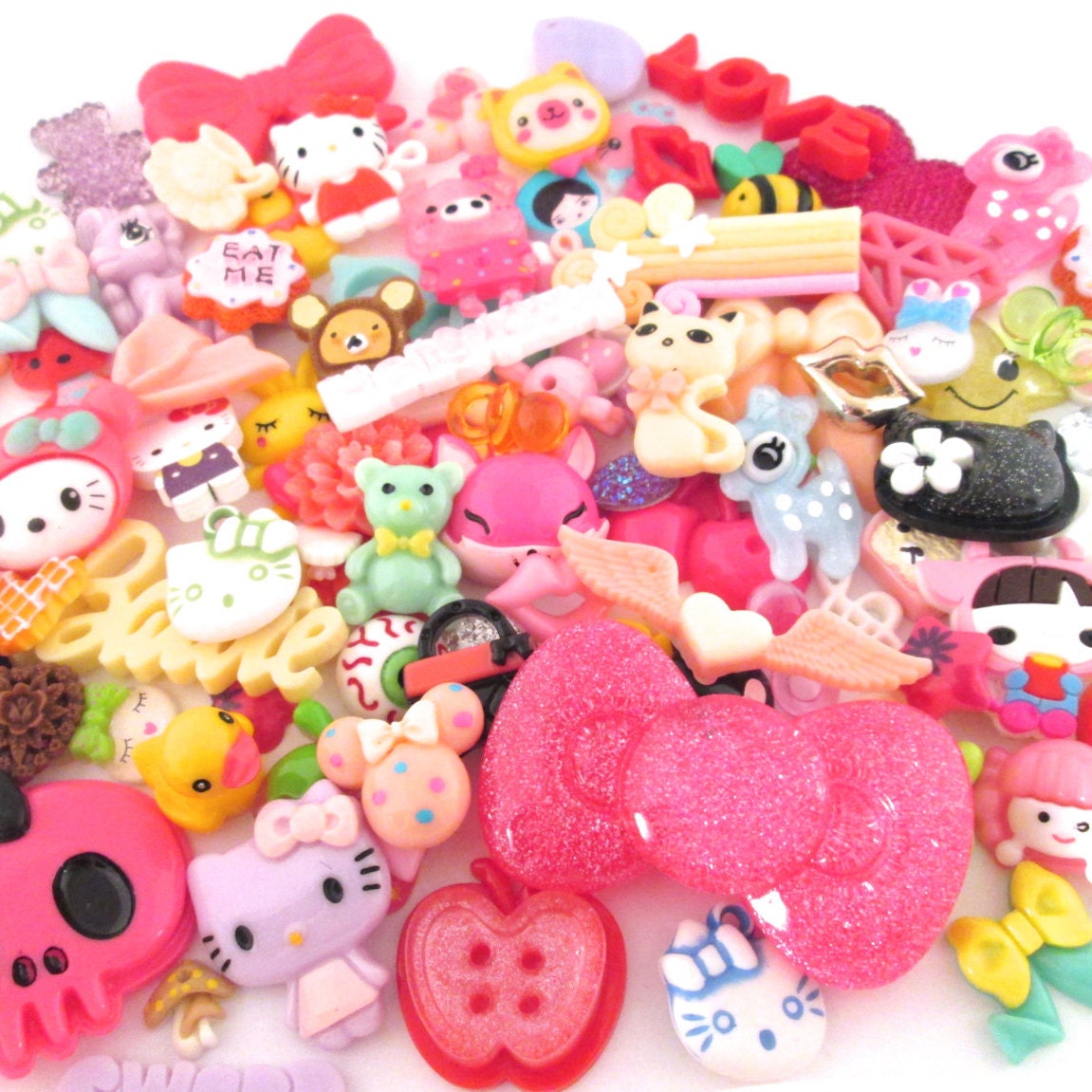 Decoden Kawaii Craft Supplies Cabochons by HappyKawaiiSupplies