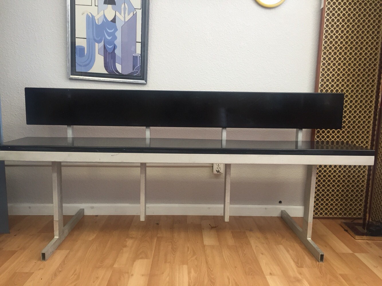 1970’s Custom Built Heavy Metal Bench – Haute Juice