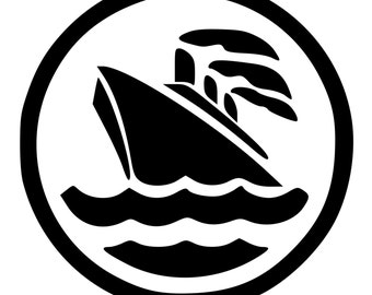 Cruise ship decal | Etsy