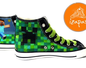 minecraft shoes – Etsy