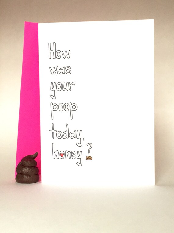 poop card sarcastic love funny love card anniversary card