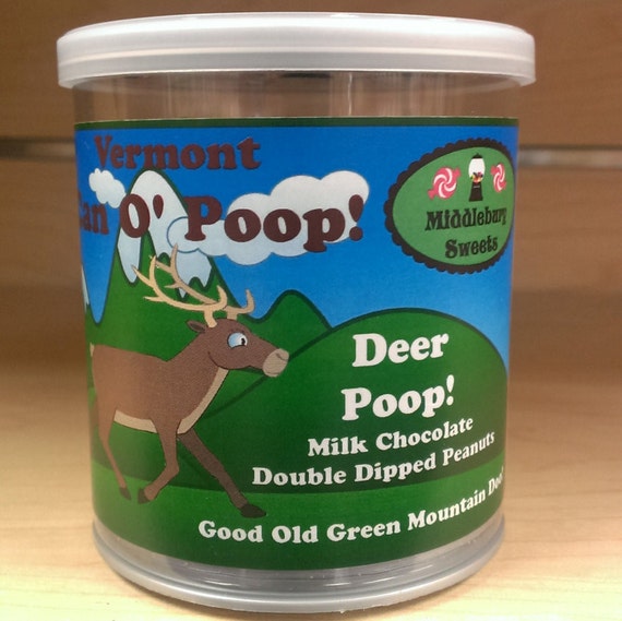 Vermont Can O' Poop Deer Poop Milk Chocolate Double