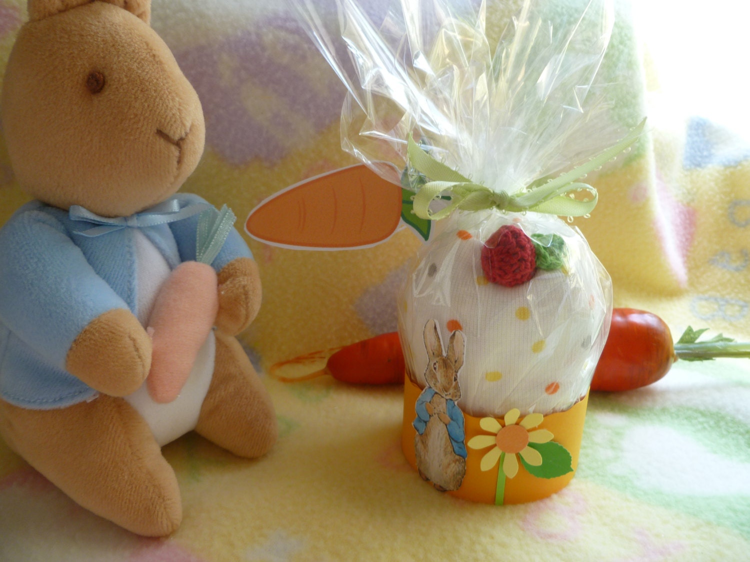 Peter Rabbit Baby Shower Gift ..Onesie by mollbelldesigns on Etsy