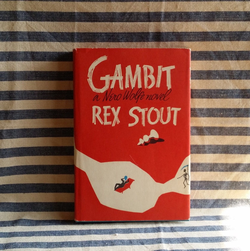 Gambit A Nero Wolfe Novel Book Rex Stout Children's