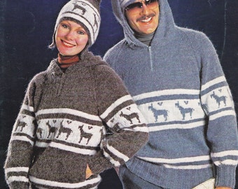 PDF loopy jacket sizes loop vintage knitting pattern pdf