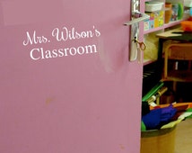 Unique classroom door decal related items | Etsy